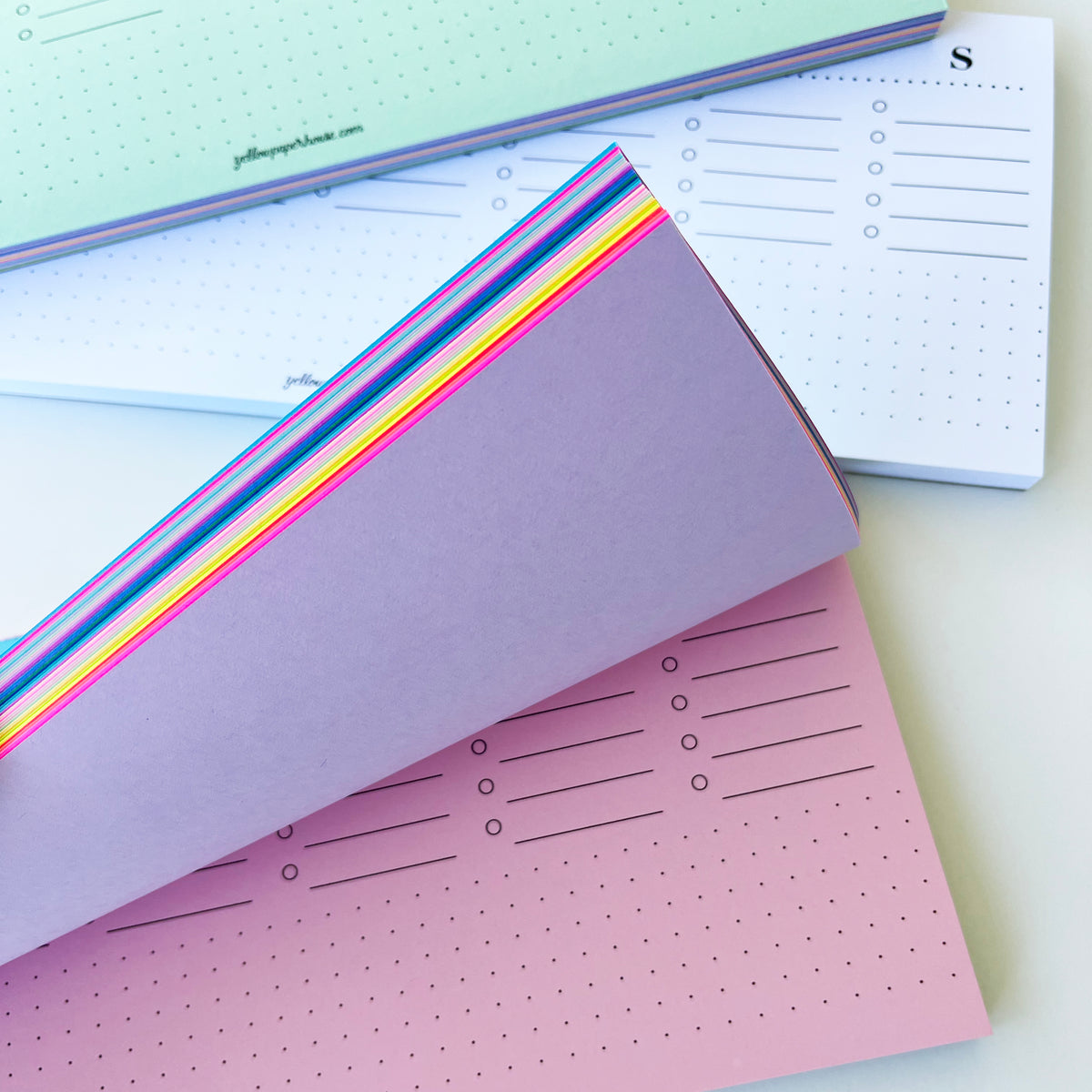 Weekly Bullet Notepad - 10.5" x 4" – Yellow Paper House