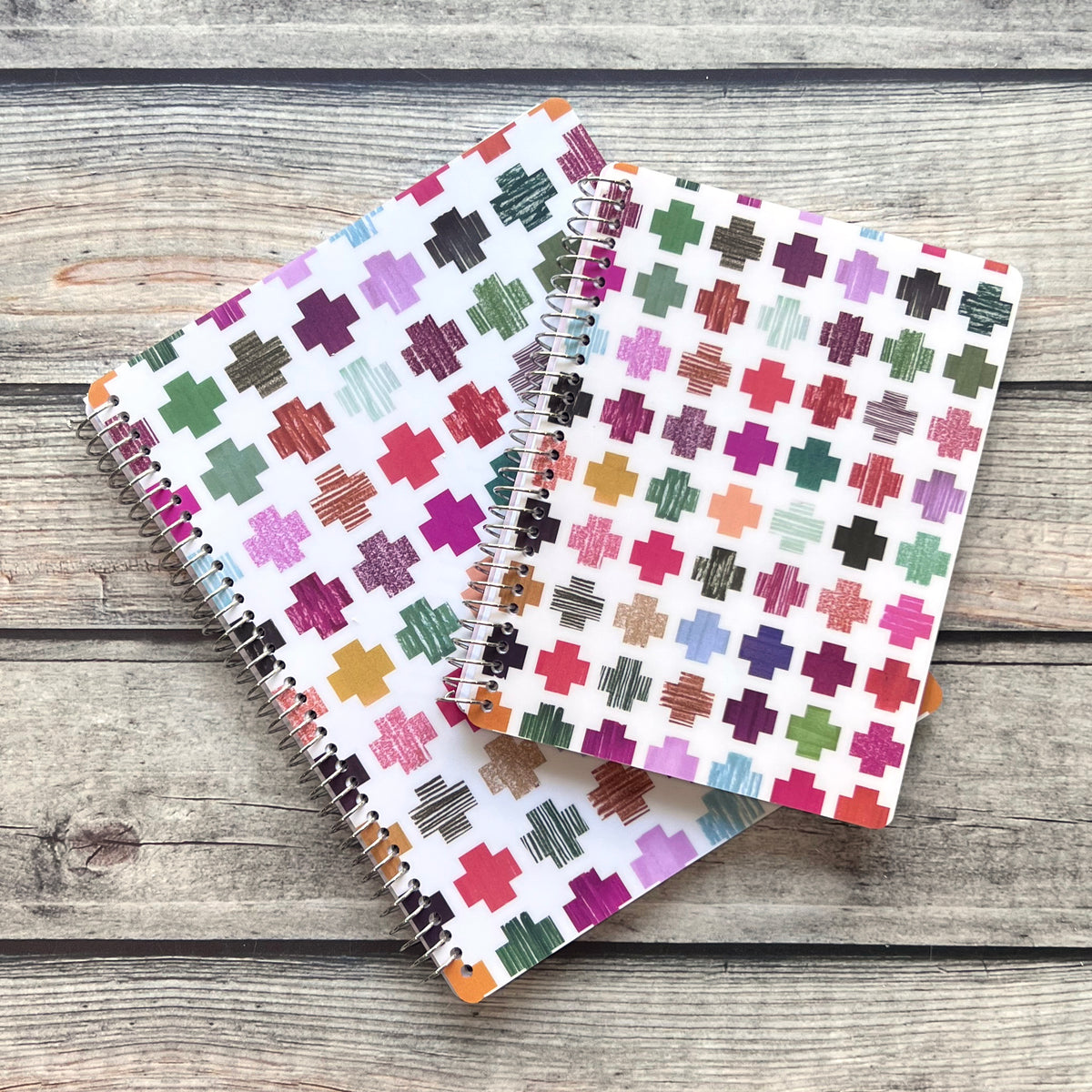 Spiral Health Notebook – Yellow Paper House